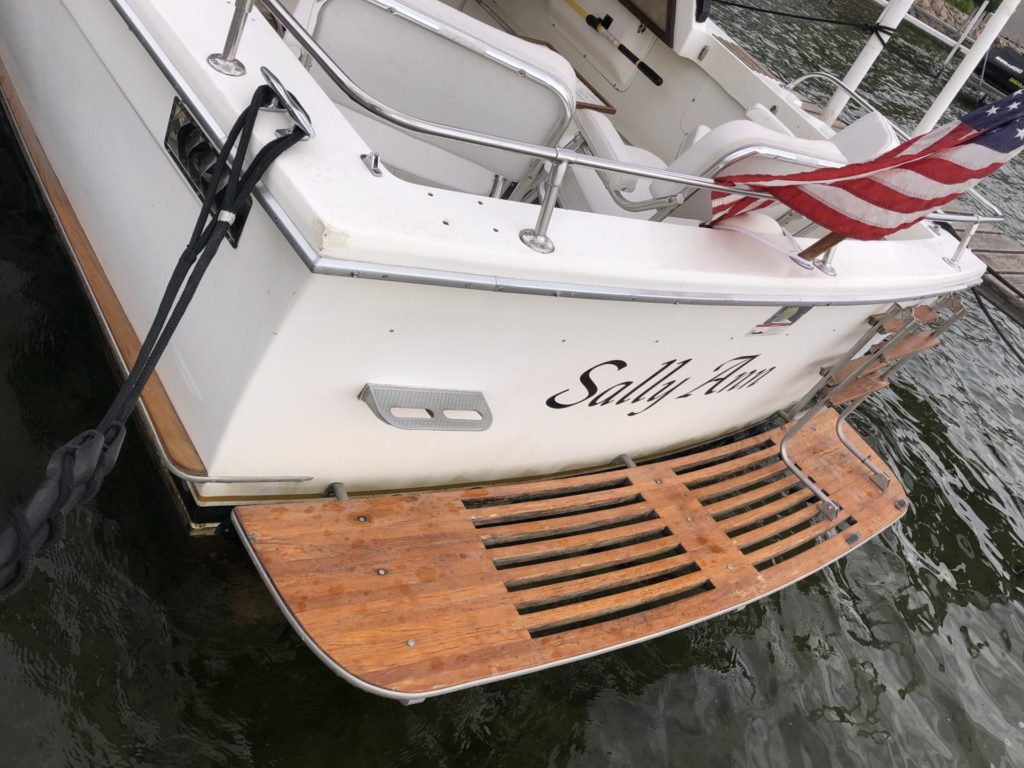 1979 Trojan F-30 Express – Blue Lagoon Marine